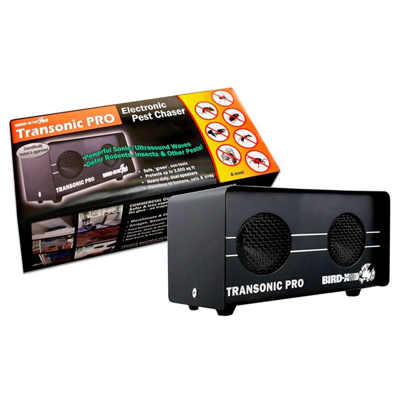 CTP01 TRANSONIC PRO/AUYENTADOR SONICO DE PLAGAS BIRD-X - Leiman invest